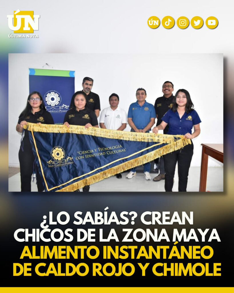 ¿Lo sabías? Crean chicos de la zona maya alimento instantáneo de caldo ...