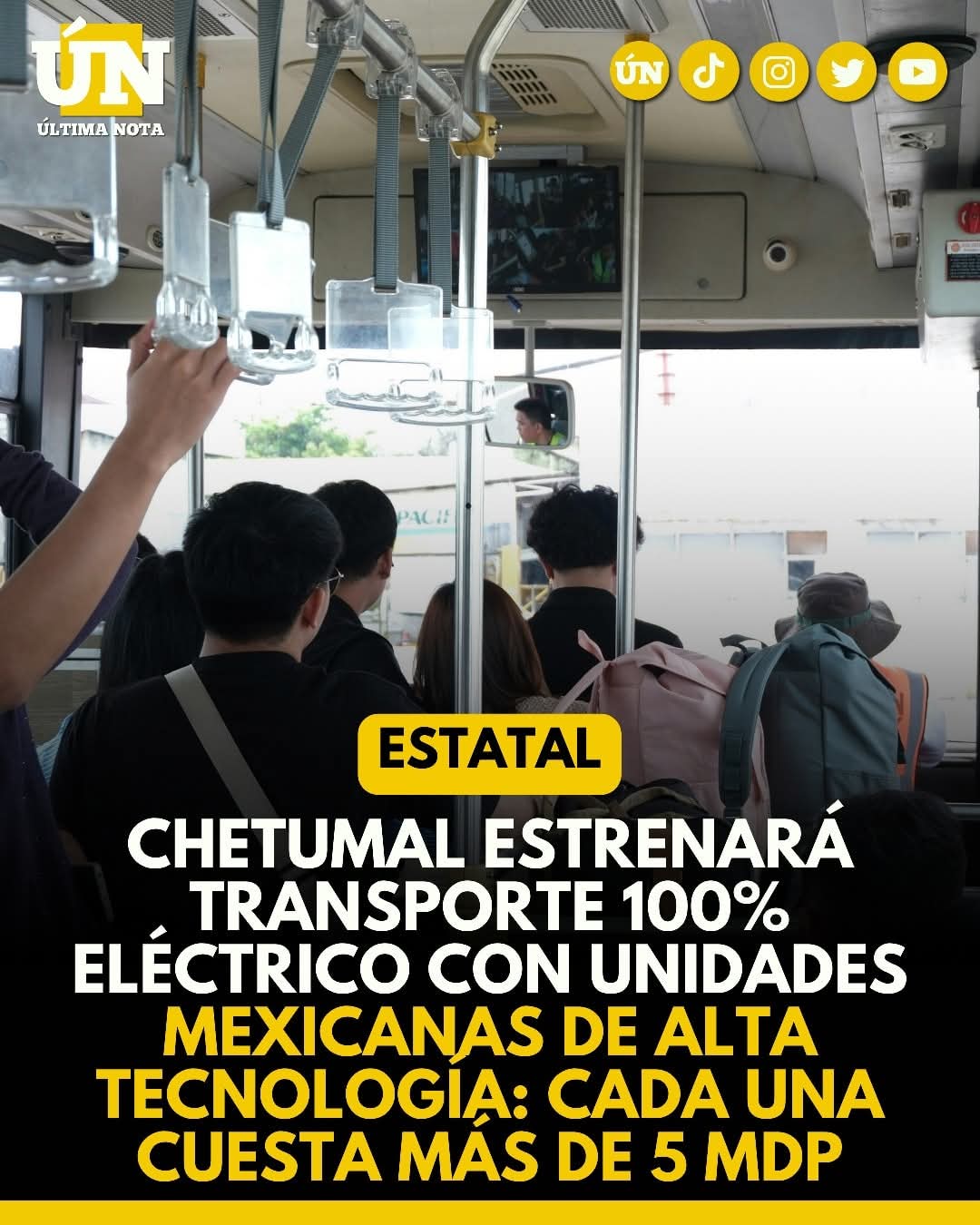 Chetumal estrenará transporte 100% eléctrico con unidades mexicanas de ...